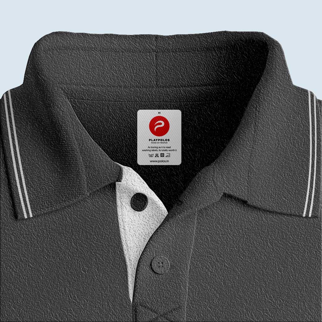 Double Tipping Polo - Polos Inc